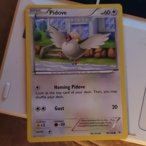 Other | Pidove 78 Pokemon Card | Poshmark